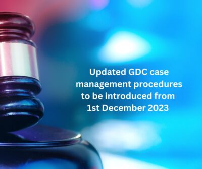 GDC Case Management Procedures - Orthodontic National Group